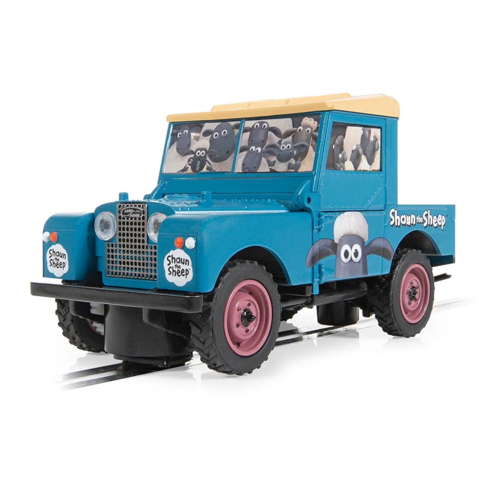 Scalextric Land Rover Series 1 Shaun The Sheep Scalextric Car C4543 ...