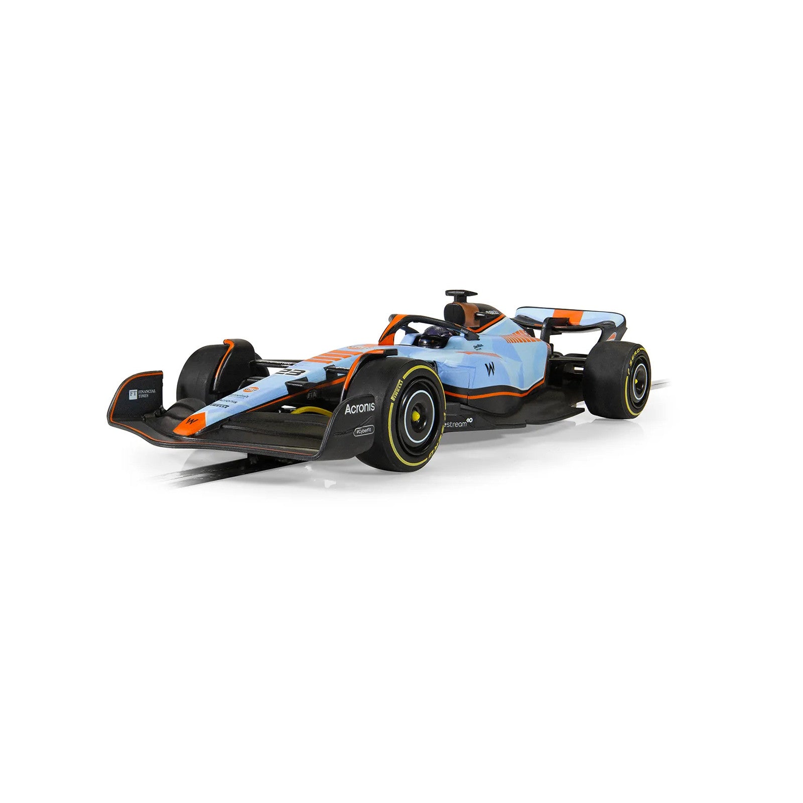 Scalextric Williams FW45 Alex Albon Gulf Edition Scalextric Car | SDJ ...