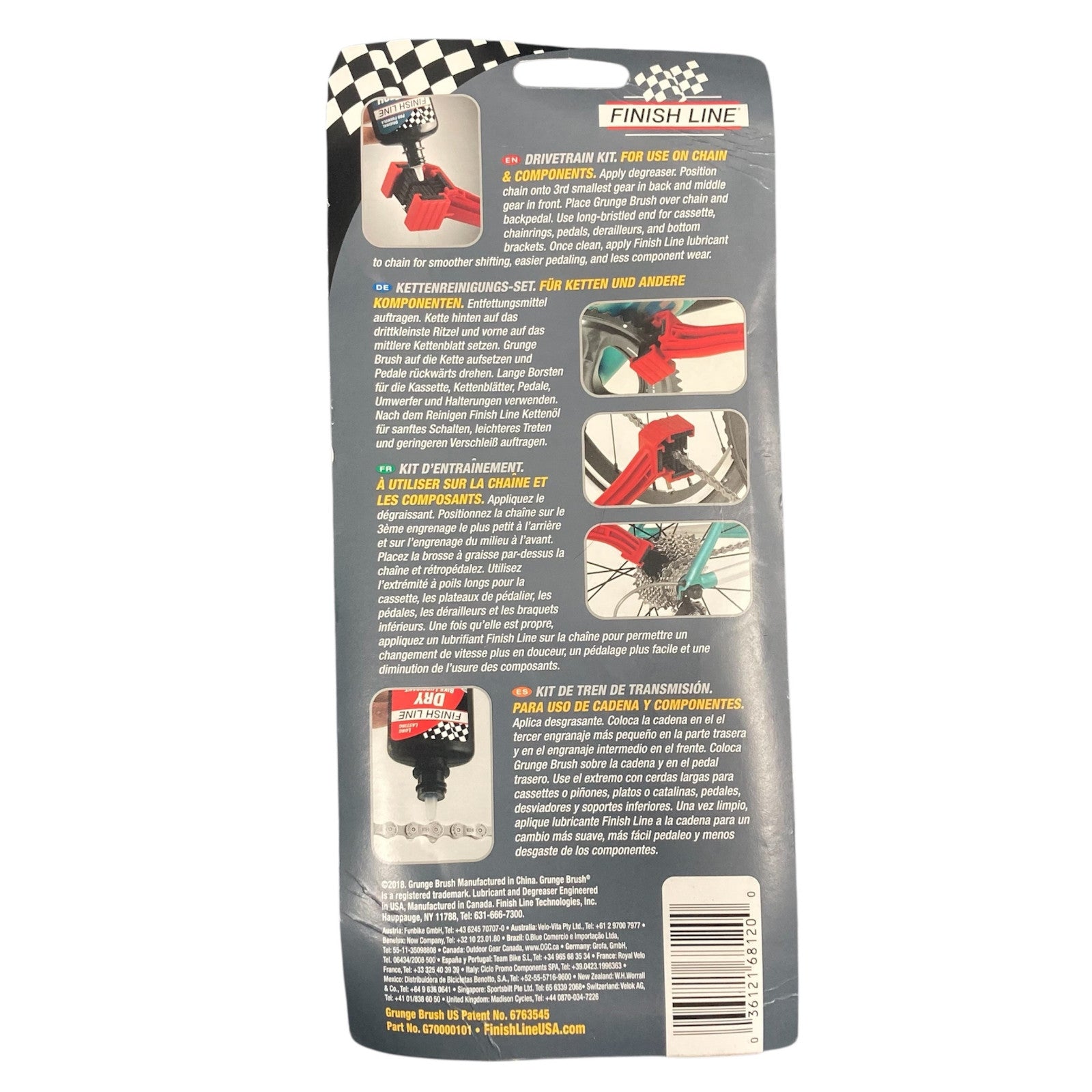 Finish Line Starter Kit Pack Ecotech Degreaser / Wet Lube / Grunge ...